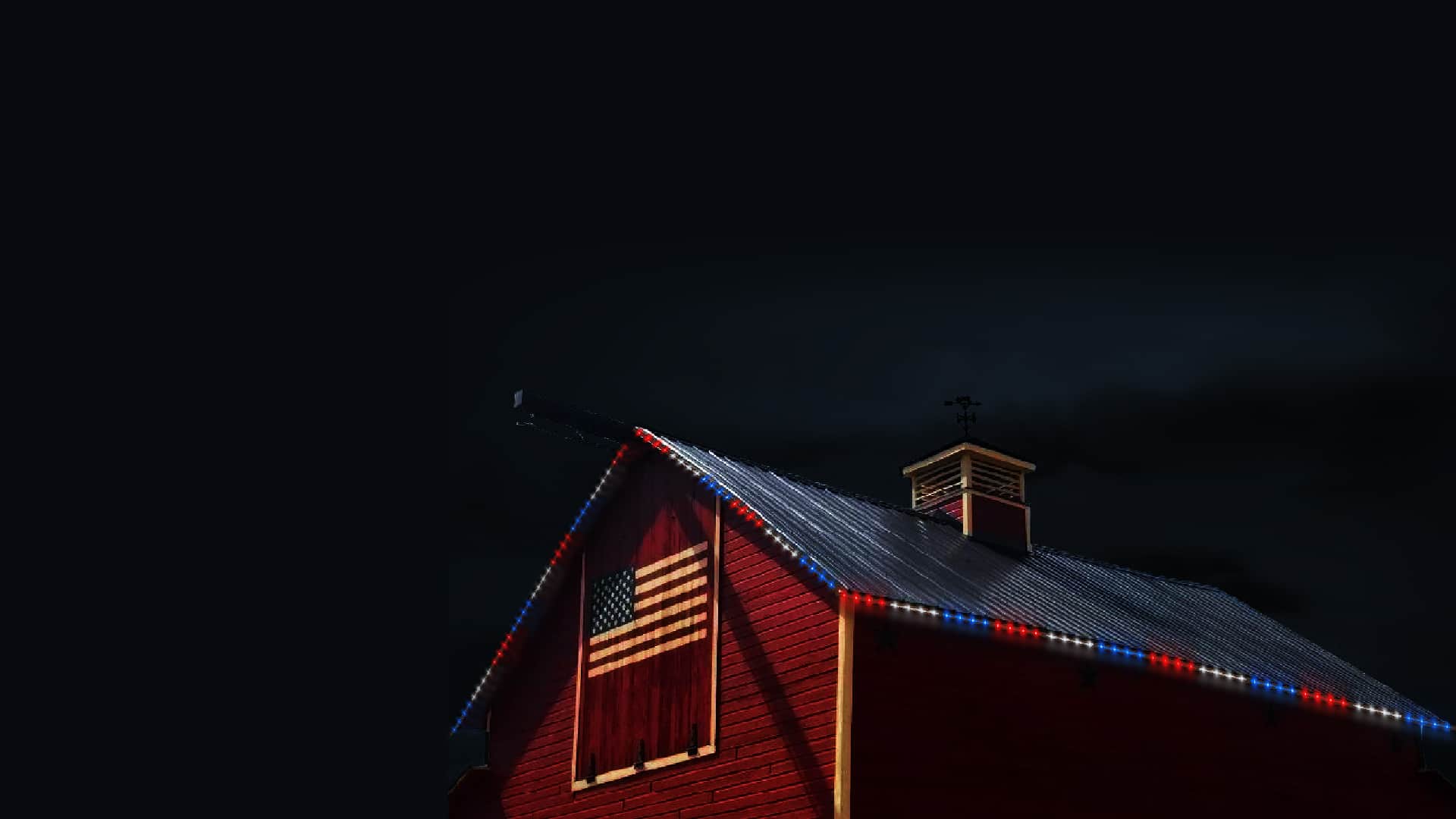 Oelo Permanent Holiday Lights for Farms and Ranches